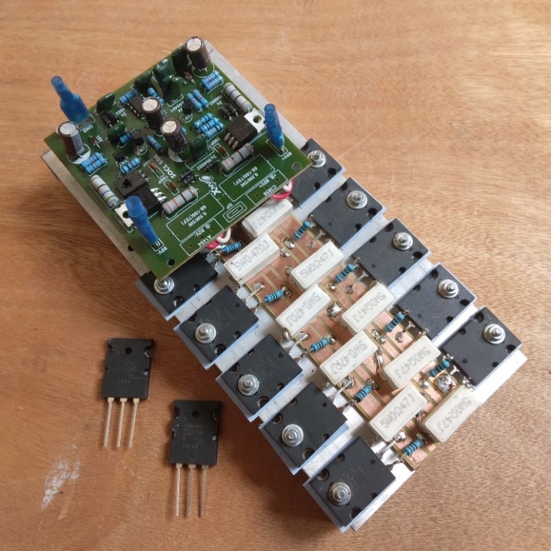 Super ocl 506 plus final Driver power amplifier Kit 5 sets 2SC5200 ...