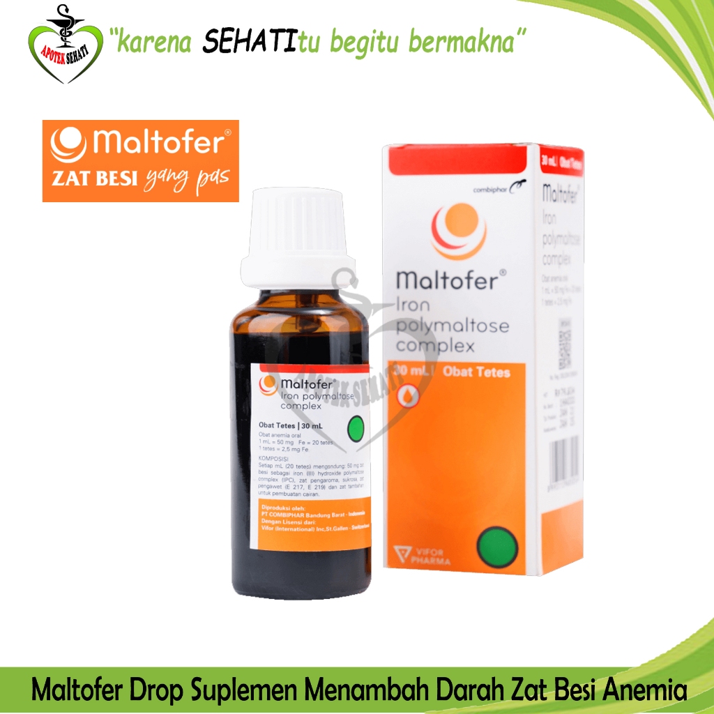 Maltofer Drop Supplement Increases Anemia Iron Blood | Shopee Philippines