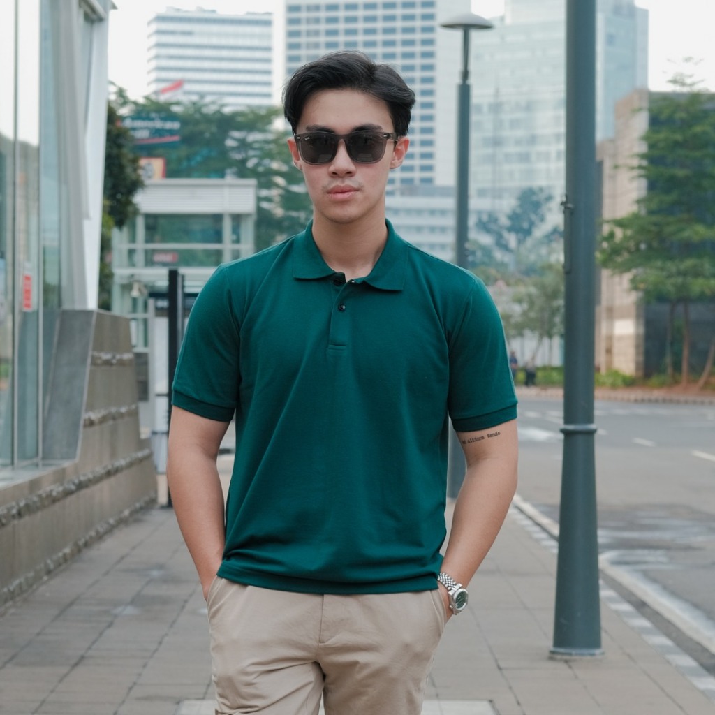 Btx - Polo Shirts Men Exclusive Kalya Emerald | Shopee Philippines