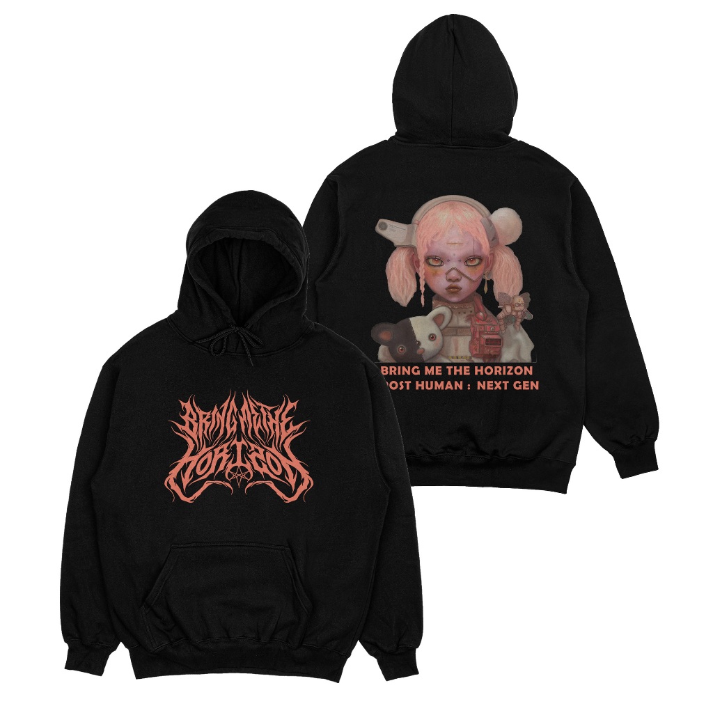 Hoodie Sweaer Jumper Men Women Metal Band BMTH Bring Me The Horizon ...