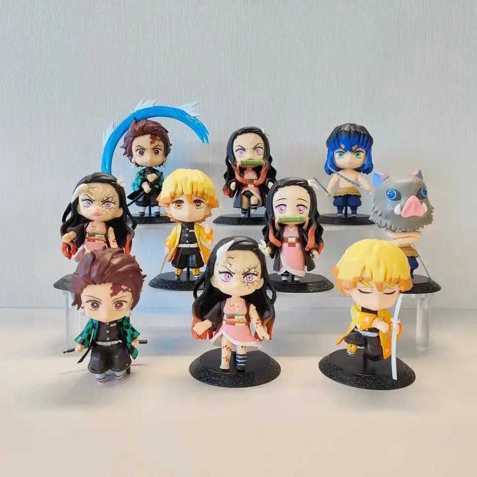 Action FIGURE CHIBI MINI PVC / HOBI COLLECTION ANIME KIMETSU NO YAIBA ...