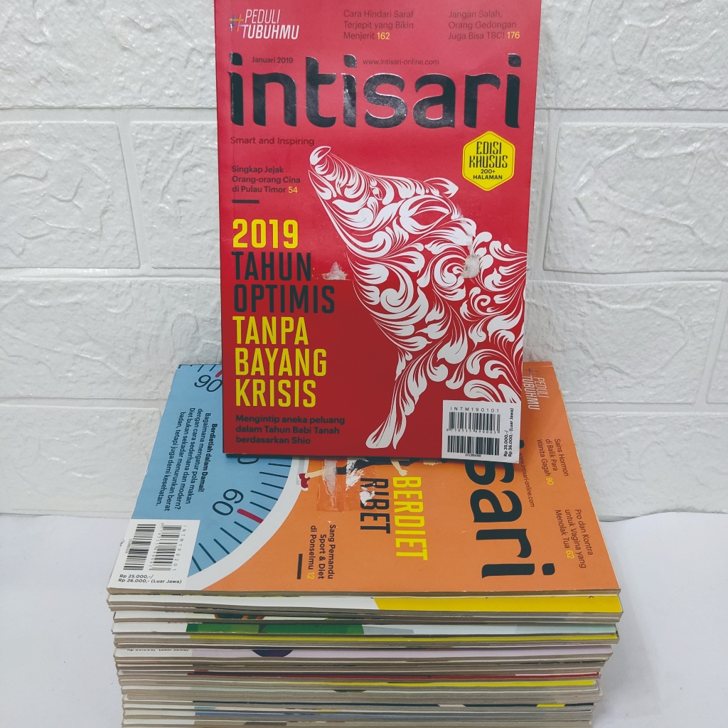 Intisari Magazine Health Magazine Old Magazine Used Magazine Pulled Magazine Various Editions ...