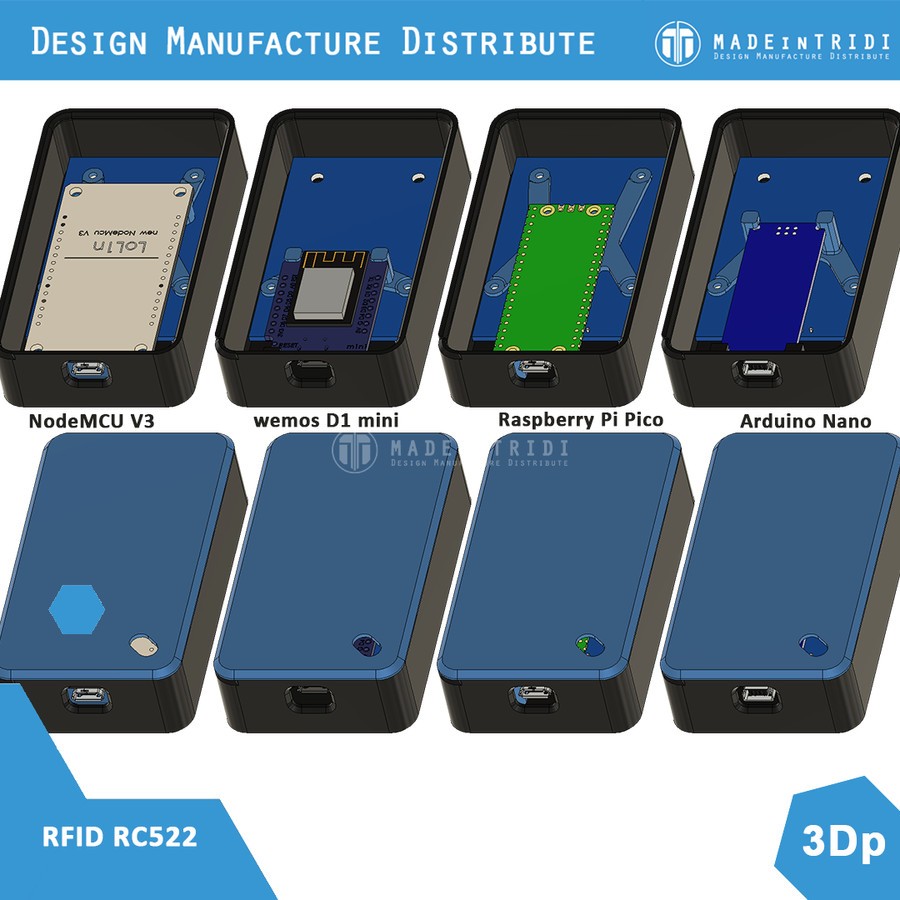Madeintridi casing RC522 RFID casing for RC522 RFID reader case ...