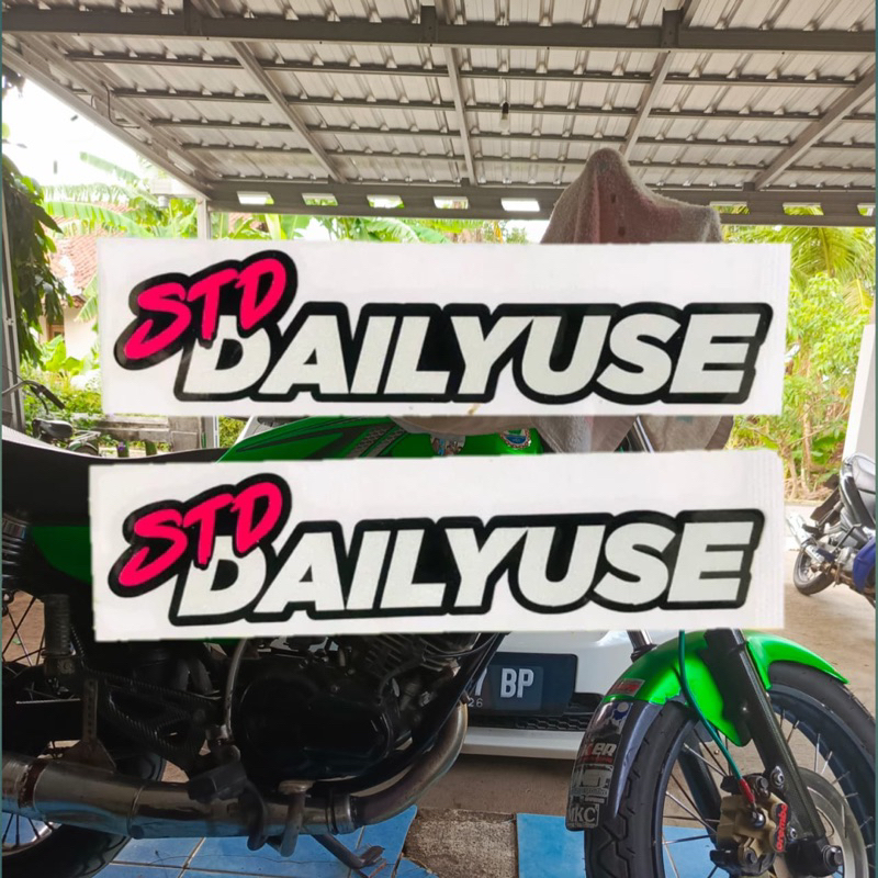 Std DAILYUSE cuttinh Sticker for motorbike helmets. Standard cutting ...