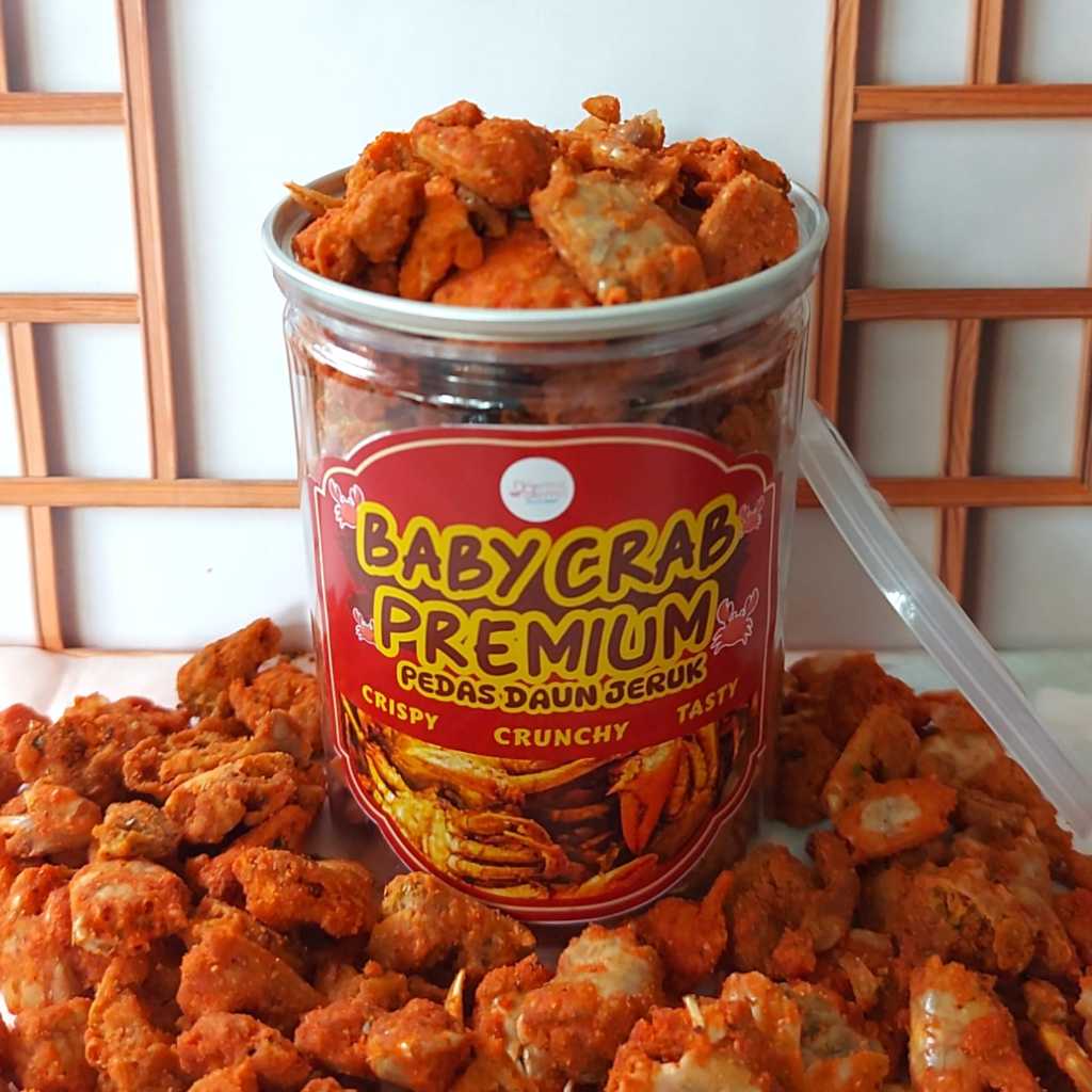 Baby Crab Crispy Typical Lamongan Crispy Crab Snack Spicy Crispy Crab | Shopee Philippines