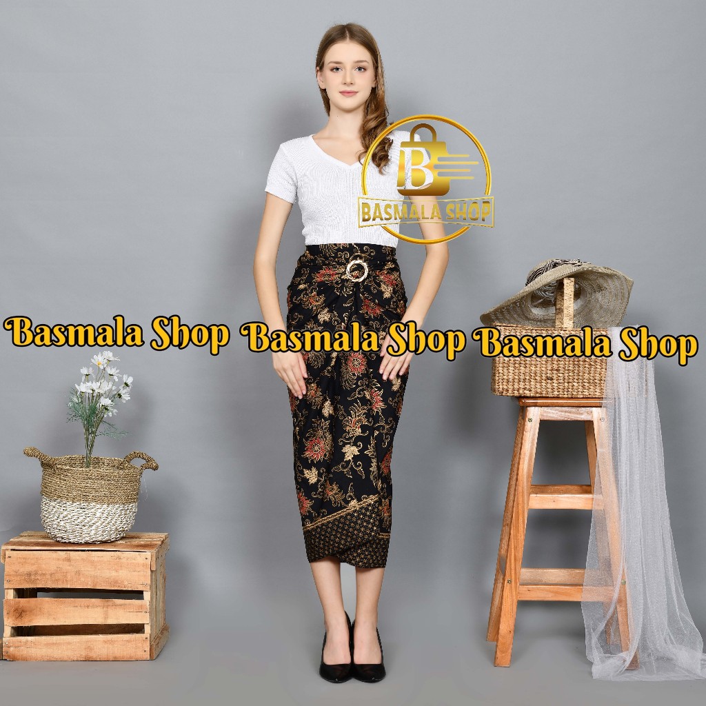 Batik wrap skirt/wrapped skirt/invitation batik skirt/batik wrap skirt ...