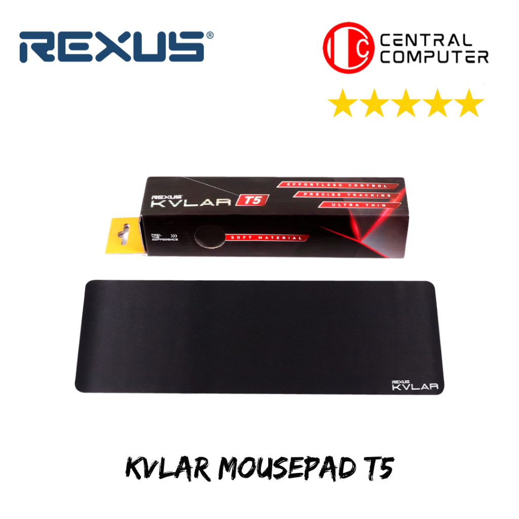 Rexus Kvlar T5 Gaming Mousepad | Shopee Philippines
