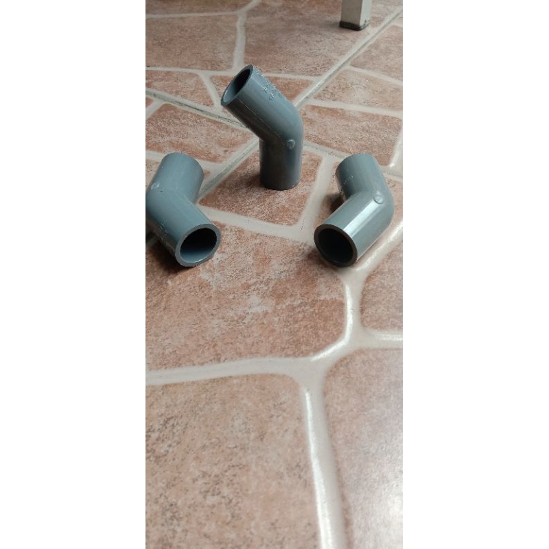Knee Elbow PVC 45 Degrees 1⁄2 Inch | Strong and Durable | Shopee ...