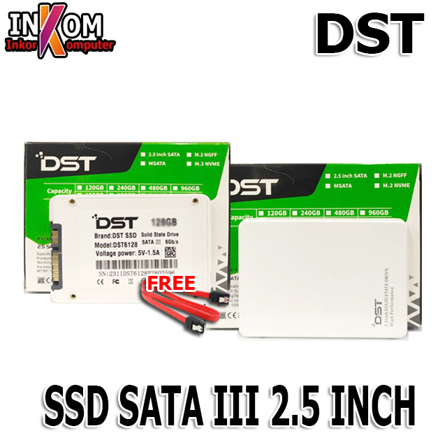 Ssd DST 128Gb/256GB/512GB 2.5 INCH SATA | Shopee Philippines