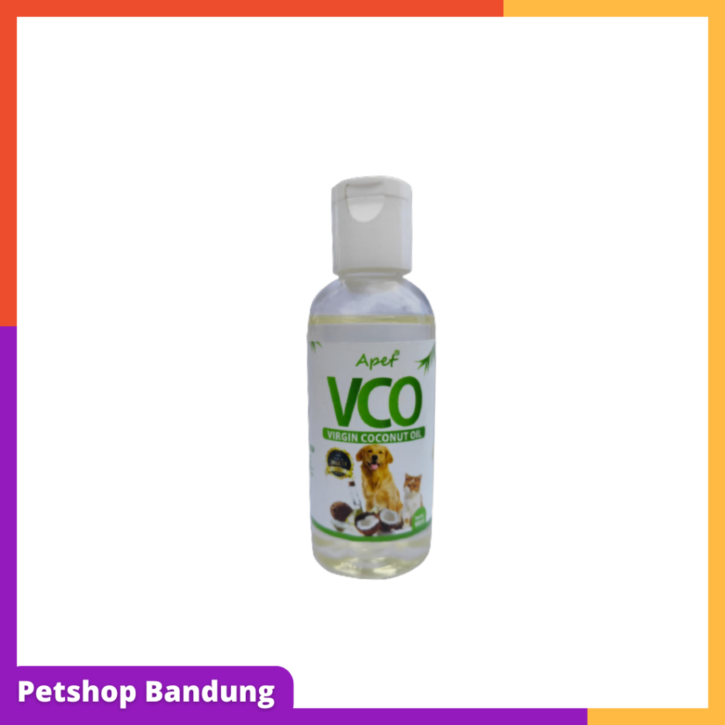 PETSHOP BANDUNG APET Vitamins Cats Dogs Birds Virgin Coconut Oil VCO ...