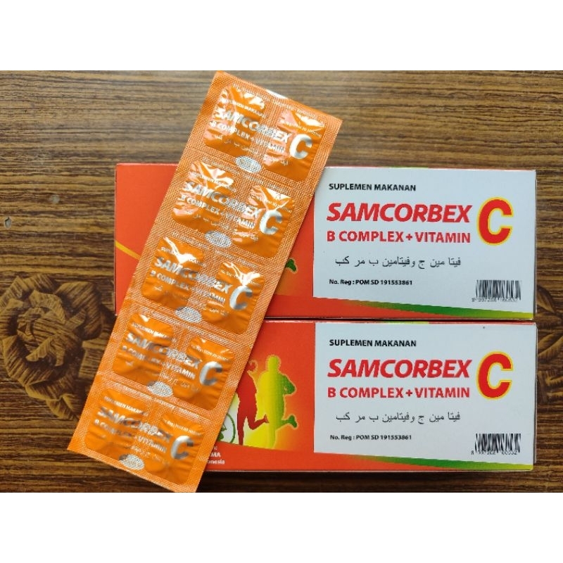 Samcorbex multivitamin With Vitamin C And B complex (1 Strip Contains ...