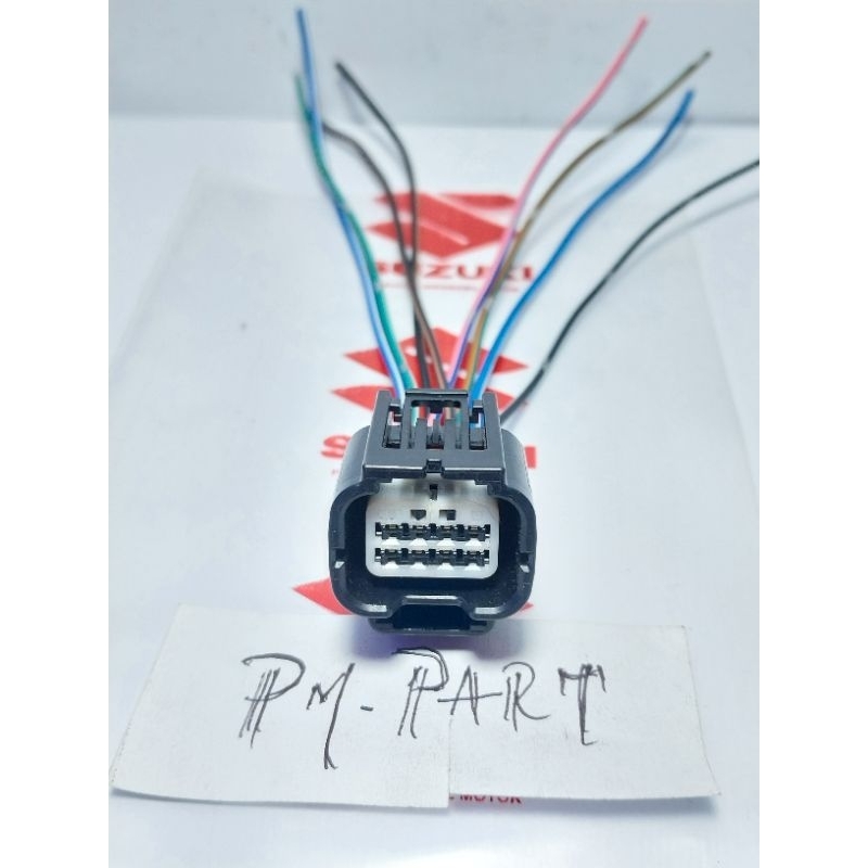 Socket fitting headlamp Headlight pin 8 Suzuki Satria F Fi F1 FU ...