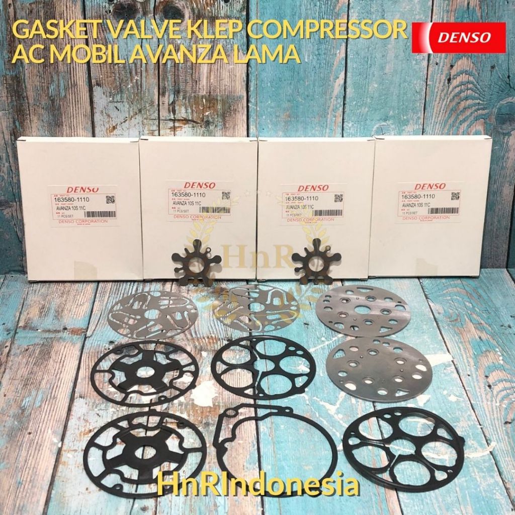 Car AC Compressor Valve Gasket Plate Compressor Toyota Avanza Old ...