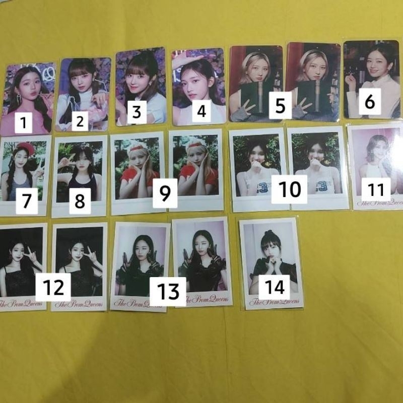 Photocard PC Pattern Polaroid Fancon TC Trading Card The Prom Queen A ...