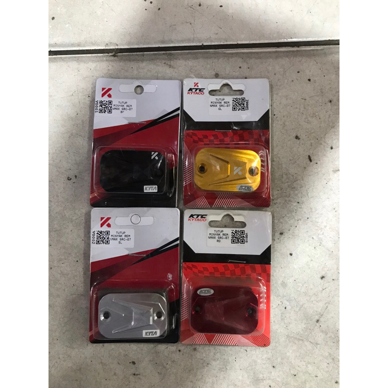 Nmax brake fluid cap ktc kytaco nmax brake master cap 1set left right ...