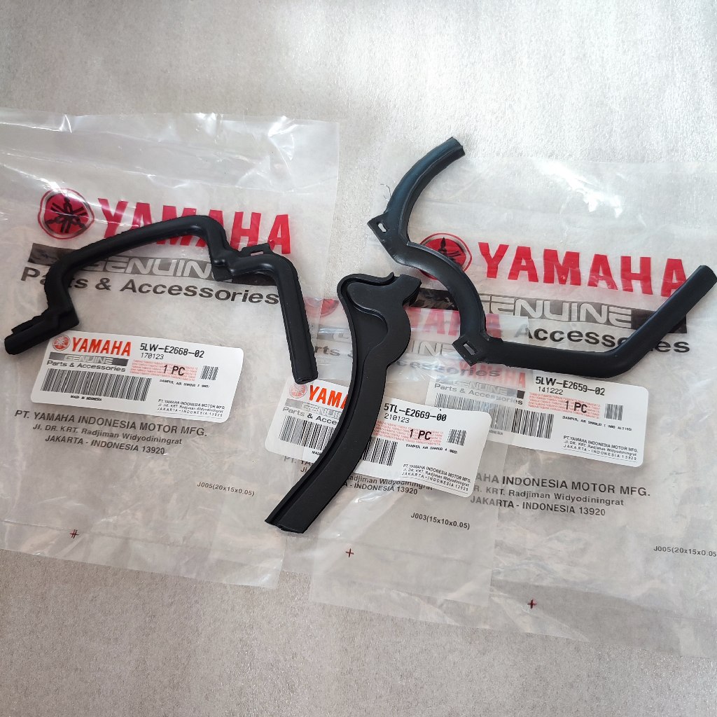 MESIN Original YAMAHA MIO NOUVO MIO SOUL ENGINE COVER RUBBER SET ...