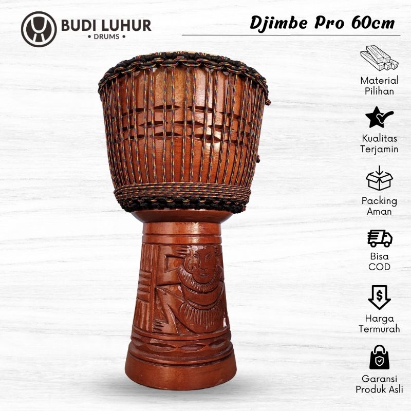 Jimbe Drum Djimbe Djembe Reggae Africa Drum 12 inch Professional Player ...