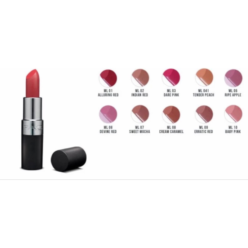 PAC Matte and Glossy Lipstick | Shopee Philippines