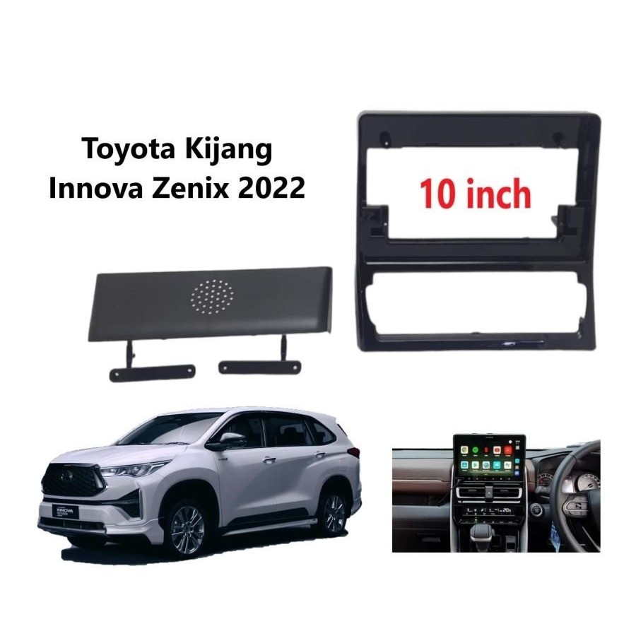 Frame 10 inch Toyota Innova Zenix 2022/2023 Panel Head Unit Android ...