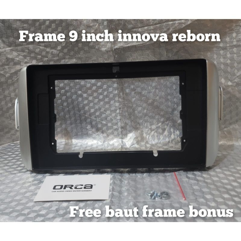 9 inch android head unit Frame for innova reborn car | Shopee Philippines