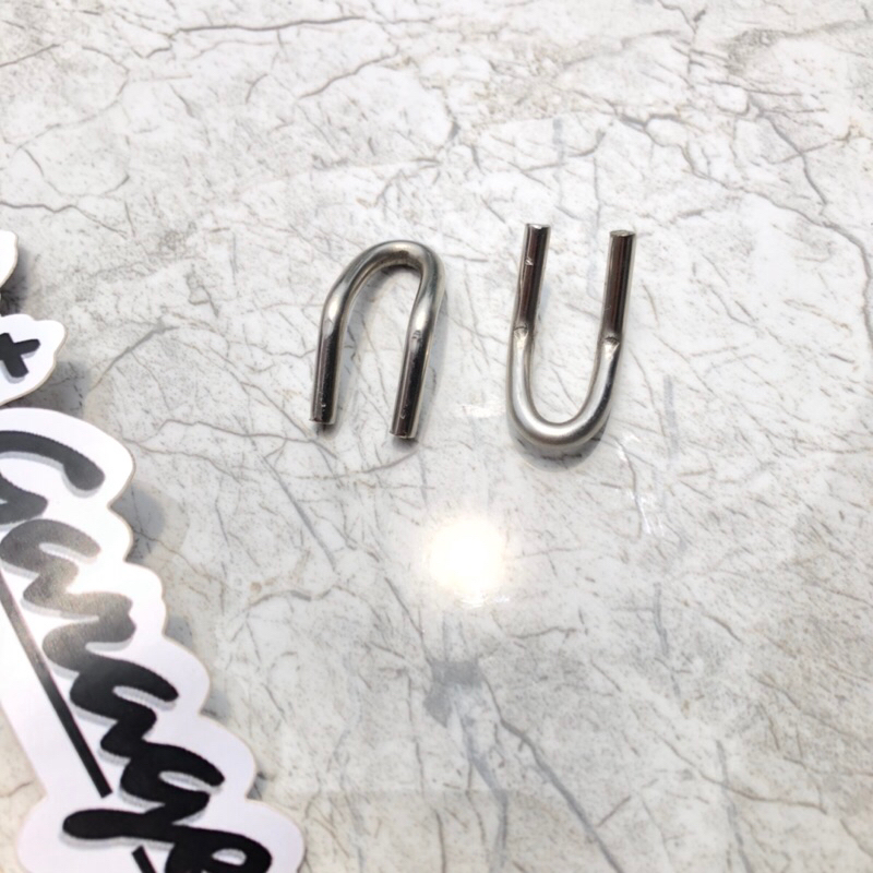 (PAIR 2PCS) universal Racing Exhaust Spring Slincer Spring Hook for all ...