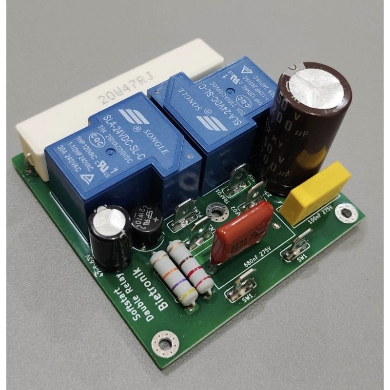 SOFTSTART kit 2. double layer soft start pcb relay | Shopee Philippines