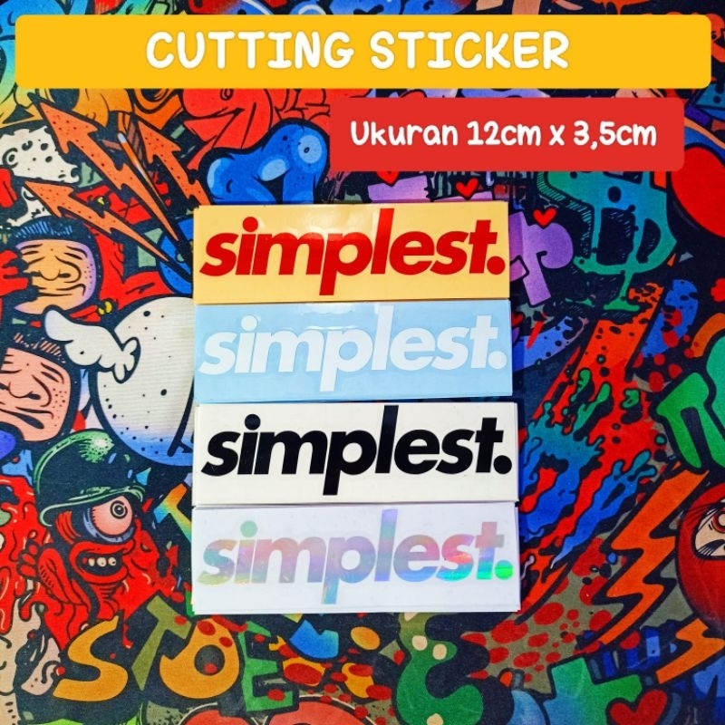 Simplest cutting sticker. | Shopee Philippines