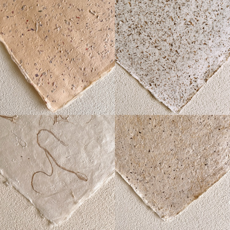 Fiber Handmade Paper Large Size and Small Size | Shopee Philippines