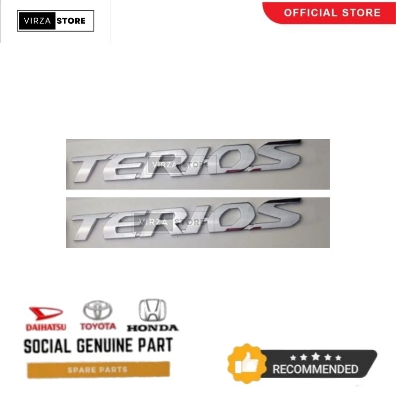 Original 2018 2020 terios logo Emblem | Shopee Philippines