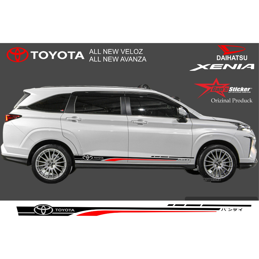 Sticker all new avanza 2022 2023 toyota all new veloz 2022 2023 all new ...
