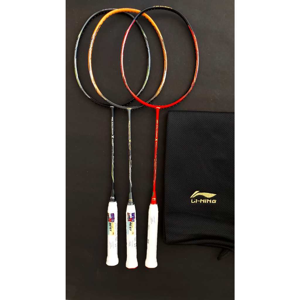 LINING 3D CALIBAR X BOOST COMBAT DRIVE ORIGINAL BADMINTON RACKET ...