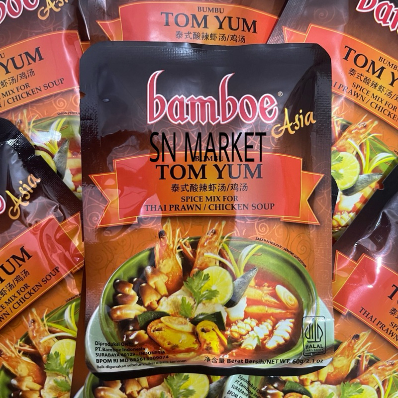 Bamboe Asia Tom Yum Seasoning 60 gr | Shopee Philippines