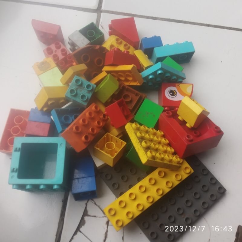 Original Lego duplo bulk 500 grams, random mix, never washed second ...