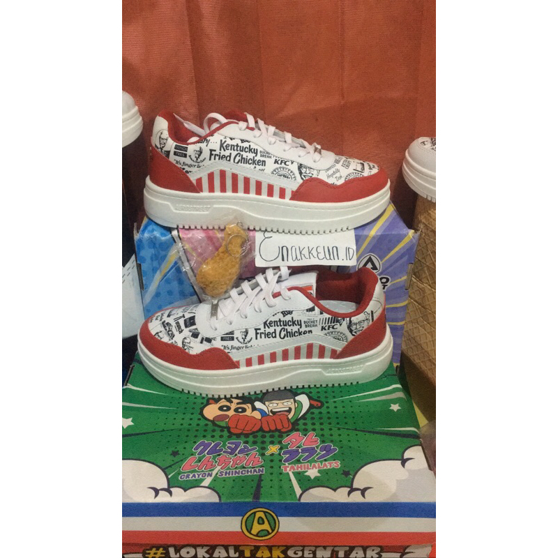 MERAH Aerostreet X KFC RED | Shopee Philippines