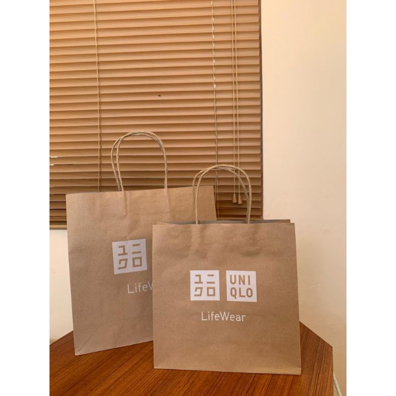 Uniqlo Paper Bag_*New_ | Shopee Philippines