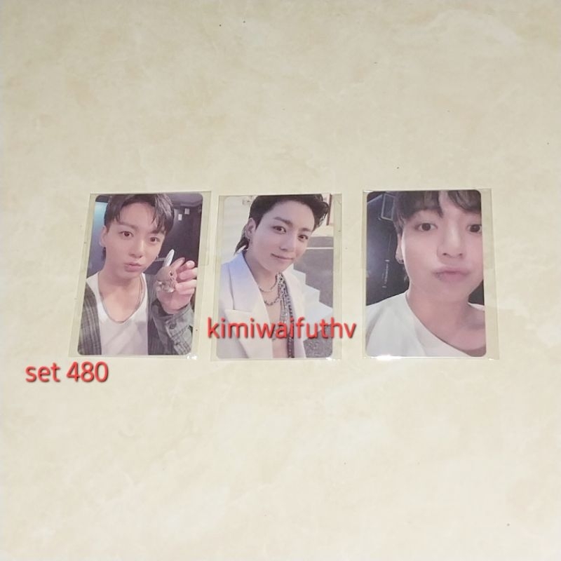 Jungkook SOLO ALBUM GOLDEN PC PHOTOCARD POB PVC SET JUNGKOOK JK BTS ...