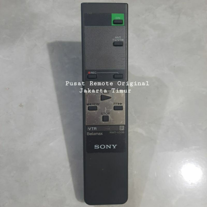SONY BETAMAX VTR REMOTE ORIGINAL RMT-V33Bsony | Shopee Philippines