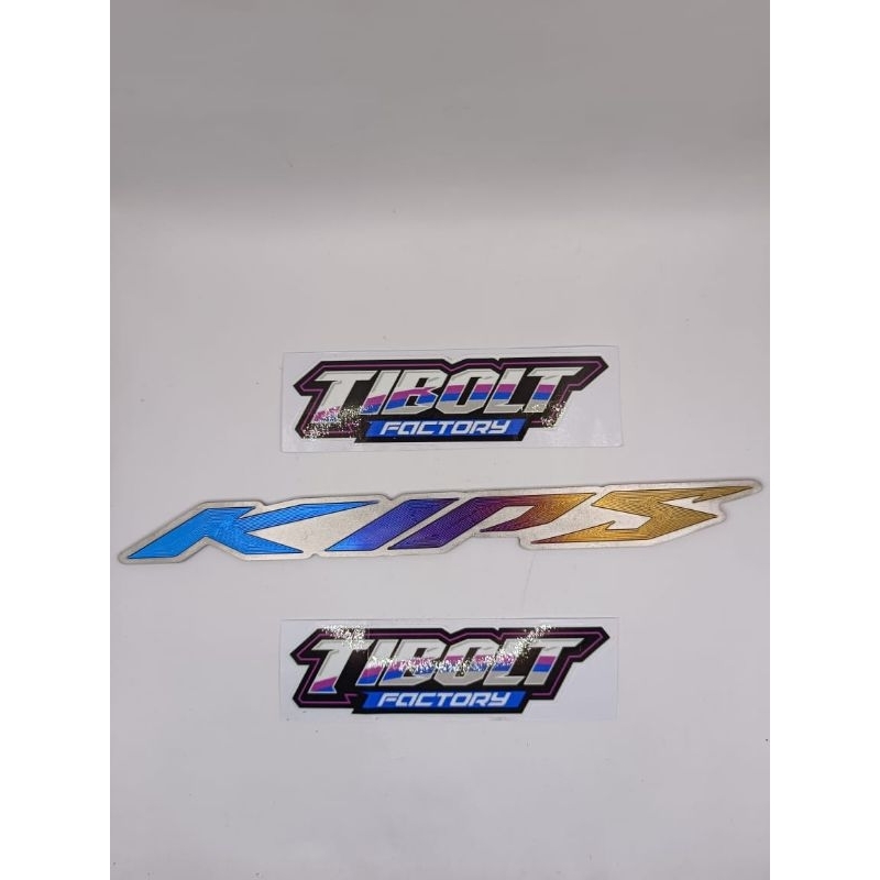 Kawasaki Ninja R SS KIPS Emblem Original Titanium GR5 | Shopee Philippines