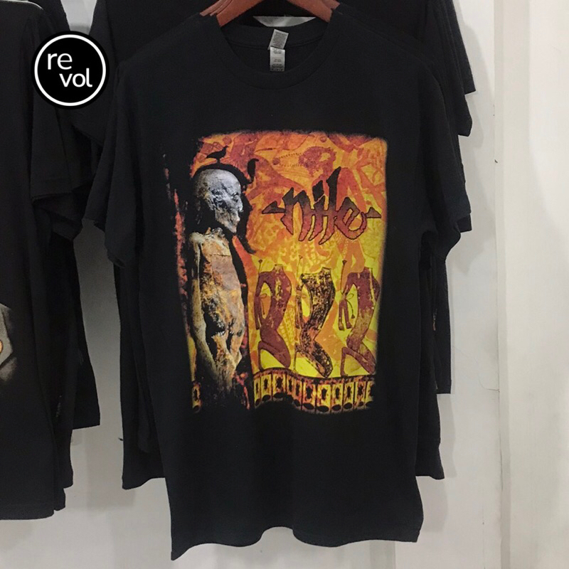 Nile OFFICIAL BAND T-Shirt - CATACOMBS (ORIGINAL MERCHANDISE) | Shopee ...