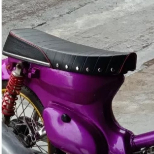 The honda c70 seat is flat with a beautiful trim variation | Shopee ...