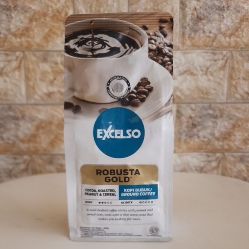 Gold Excelso Robusta Coffee 200 gr | Shopee Philippines