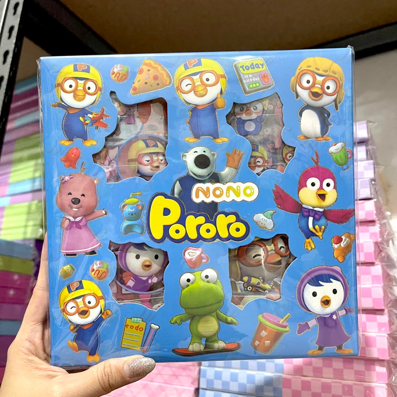 [PSS] NONO PORORO STICKERS CONTENTS 100 SHEETS | VIRAL Stickers ...