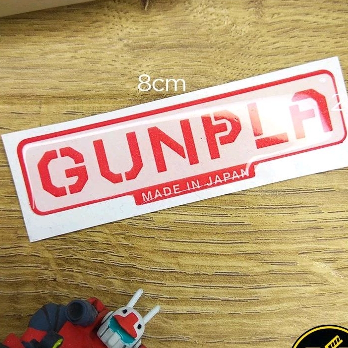 Gunpla 2 resin sticker emblem | Shopee Philippines