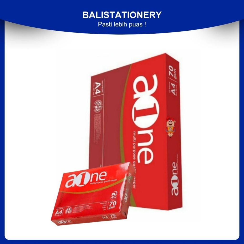 HVS photocopy printing paper size A4 AONE 70 gsm | Shopee Philippines
