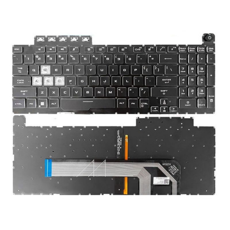 ASUS TUF GAMING LAPTOP KEYBOARD F15 FX506 FX506H FX506HC FX506HCB ...