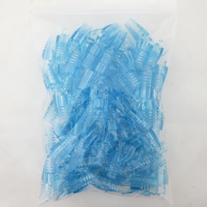 Boot Plug RJ45 Connector RJ45 Cat 5 Transparent Plugboot Selling PER ...