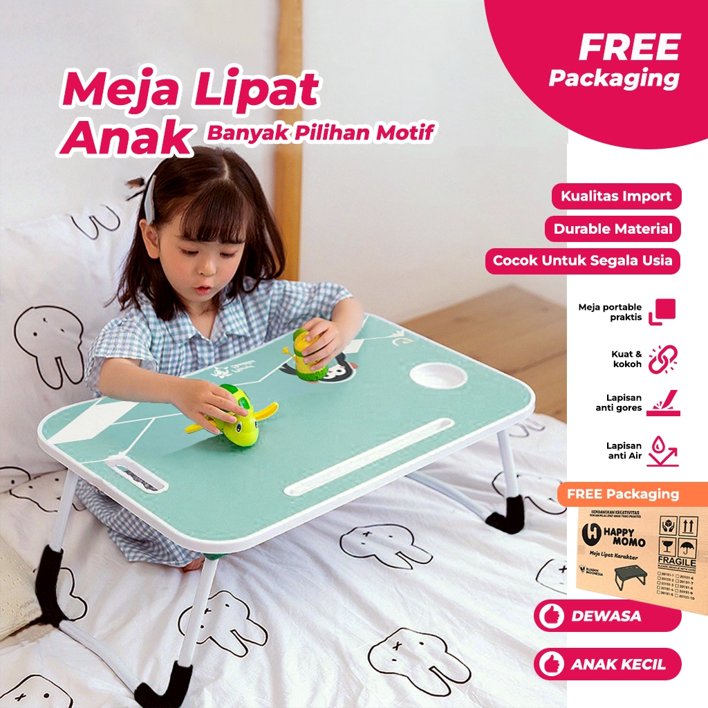 Sni Children's Study Table / Character Folding Table / Portable Table ...