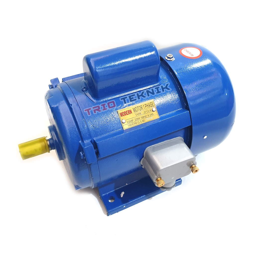 Modern Electro Motor Electric Dynamo 1/2 HP 1 Phase | Shopee Philippines