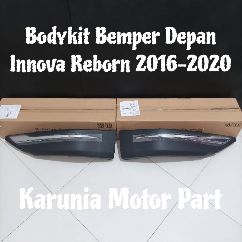 Bodykit Body kit Bumper Front Bumper Innova Reborn Venturer 2016-2020 ...