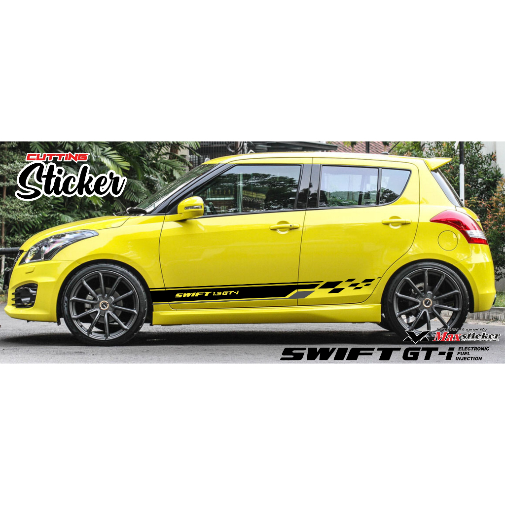 Suzuki SWIFT RACING STYLE CAR STICKER | Shopee Philippines